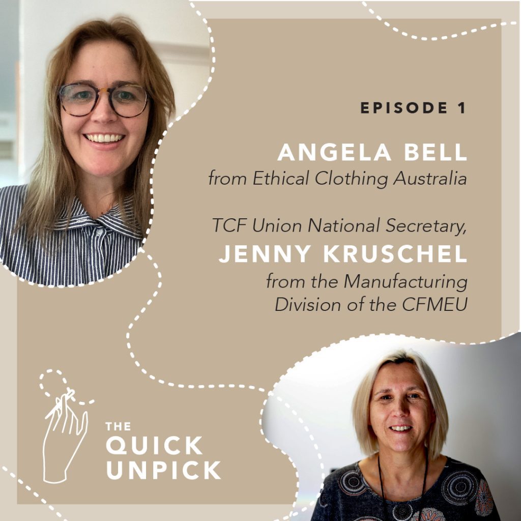 The Quick Unpick Podcast: Episode 1 with Angela Bell and Jenny Kruschel ...